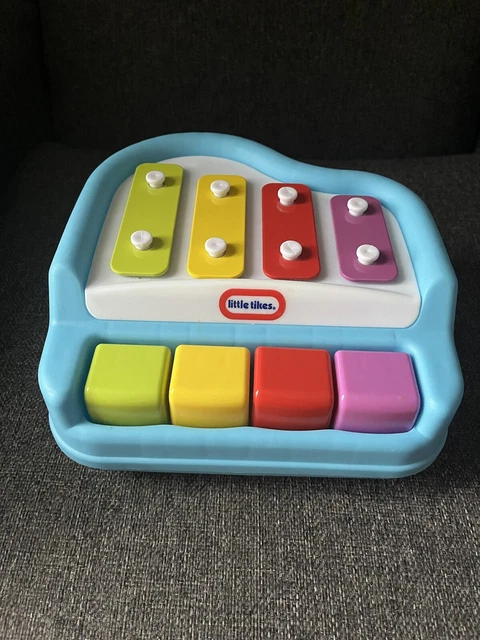 LITTLE TIKES TAP A Tune Keyboard Piano Style Xylophone Preschool ...