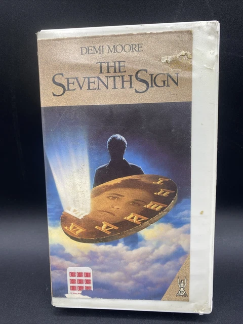 THE SEVENTH SIGN Horror VHS Movie 1988 Demi Moore Hard Case £9.43 ...
