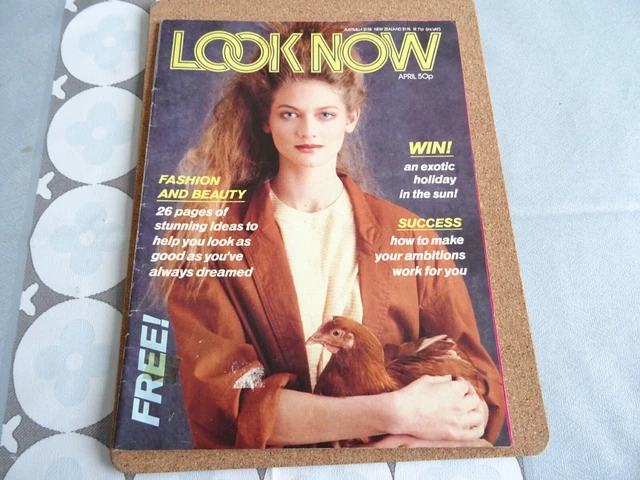 LOOK NOW MAGAZINE April 1982 Timothy Hutton Article EUR 9,09 - PicClick IT