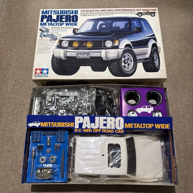 TAMIYA MITSUBISHI PAJERO Metaltop Wide (58132) RC Model Car 1/10 Scale ...