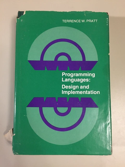 VINTAGE 1975 PROGRAMMING Languages:Design And Implementation Pratt $20. ...