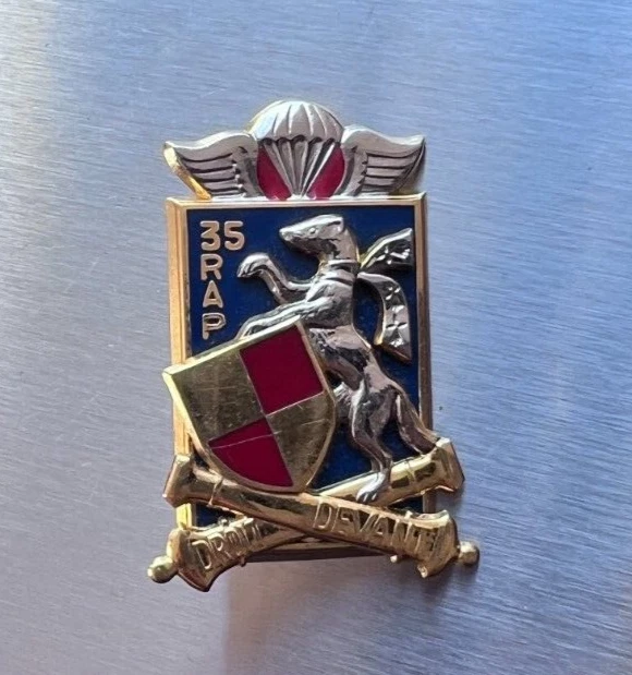 ORIGINAL MILITAIRE INSIGNE 35° Regiment D'artillerie Parachutiste ...