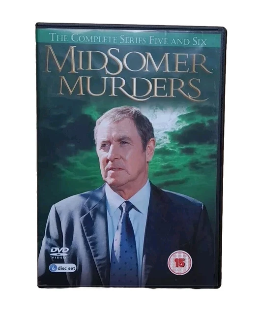MIDSOMER MURDERS DVD - The Complete Series 5 & 6 - John Nettles - 6 Disc Set EUR 12,85 - PicClick IT