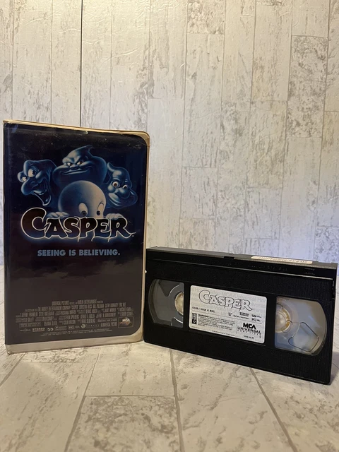 CASPER VHS!!! (1997) Clamshell!!! Spooky!! Halloween!!! Classic ...