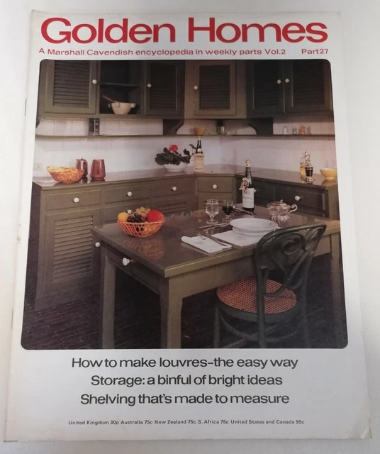 MAGAZINE - GOLDEN Homes DIY Marshall Cavendish Encyclopaedia Part 27 ...