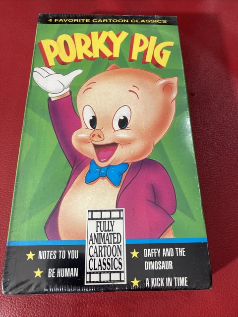 PORKY PIG: 4 Favorite Cartoon Classics (1989) VHS - Sealed - Daffy Duck £8.65 - PicClick UK