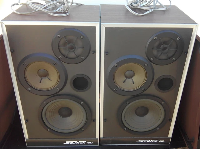 SOLAVOX 60 SPEAKERS input up to 100watts made in Denmark £79.99 ...