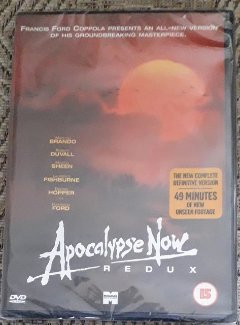 APOCALYPSE NOW - DVD - Definitive Version with 49 Mins of New Footage ...