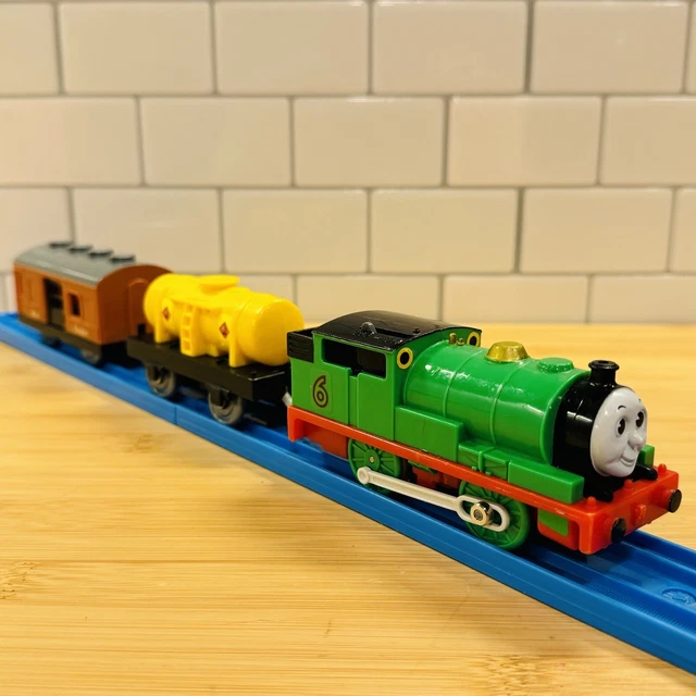 THOMAS & FRIENDS Trackmaster Tomy Plarail ORIGINAL PERCY 2002 (TESTED ...