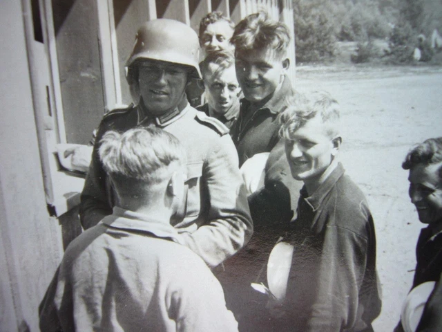 261) FOTO NECKARSULM - Küchen-Baracke 4, schwere Artillerie-Regiment 71 ...