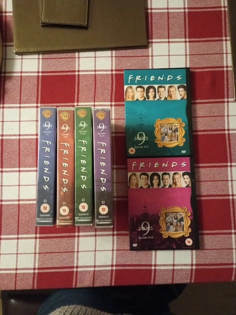 FRIENDS VHS SERIES 9 Collection 4 X VHS ,2 X Dvd £12.00 - PicClick UK