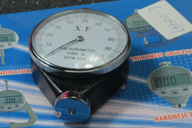 DIAL SHORE TYPE A Rubber Tire Durometer Hardness Tester Meter NEW £41. ...