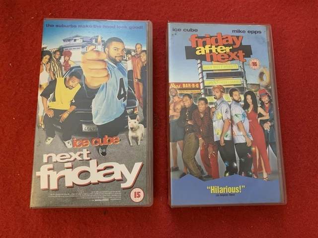 NEXT FRIDAY & Friday After Next Vintage Vhs Video X 2 Ice Cube Tested ...