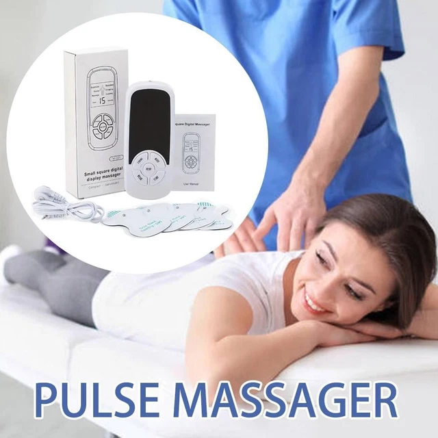 ELECTRIC PULSE MASSAGER Tens Unit Muscle Stimulator Therapy Pain ...