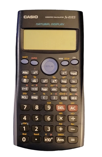 CASIO FX-83GTX SCIENTIFIC Calculator in Black. Perfect for School ...