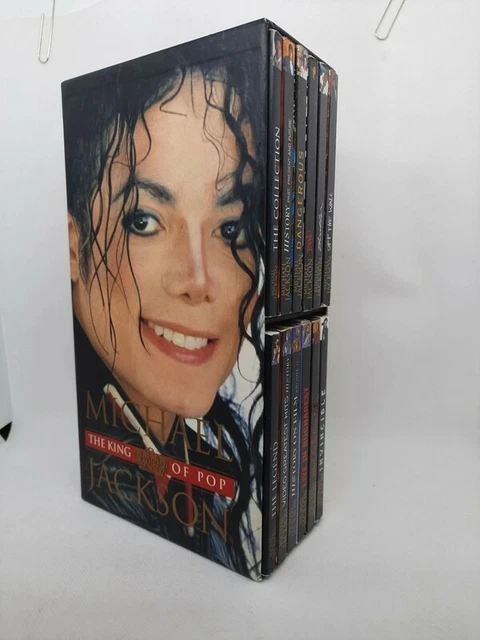 MICHAEL JACKSON THE king of pop Italian box collector, no promo CD / DVD EUR 160,00 - PicClick FR