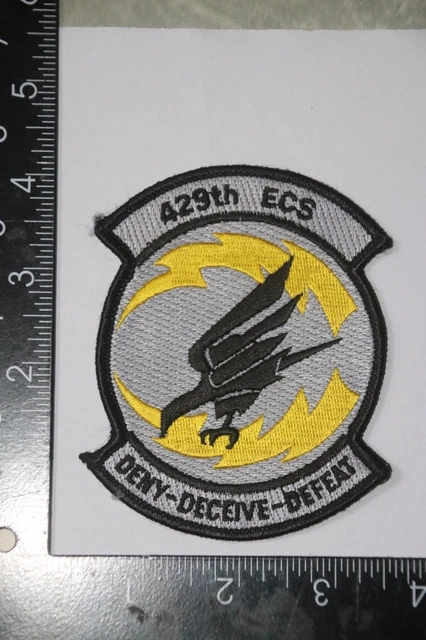 US AIR FORCE Usaf Squadron Sqdn Badge Patch 429Th Electronic Combat £11.00 - PicClick UK