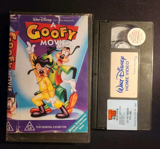 WALT DISNEY A Goofy Movie (VHS) Video Tape Walt Disney Cartoon Movie ...