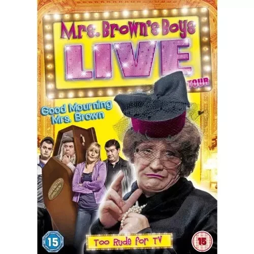 MRS BROWN'S BOYS : Live Tour : Good Mourning Mrs Brown - Dvd (New ...