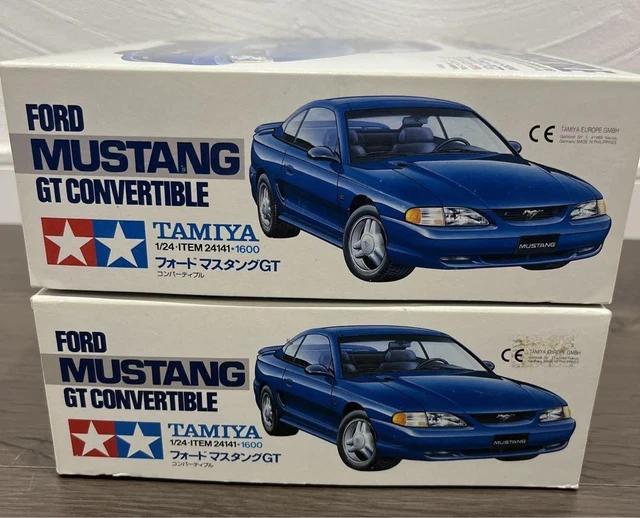 TAMIYA 1/24 FORD Mustang GT Convertible Model Kit Unassembled Out of ...