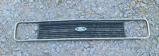 FORD ESCORT MK2 Ghia Gl Front Grill With Badge No Broken Bits Very Good ...