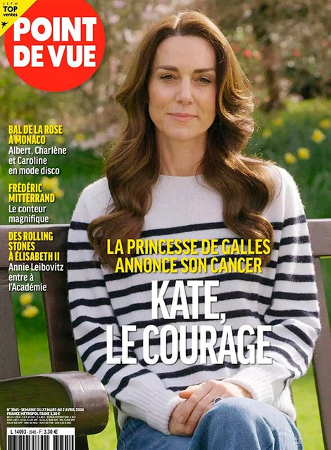 POINT DE VUE KATE MIDDLETON_BAL de LA ROSE MONACO_ANNIE LEIBOWITZ 03 2024 ©TBC EUR 9,99 ...