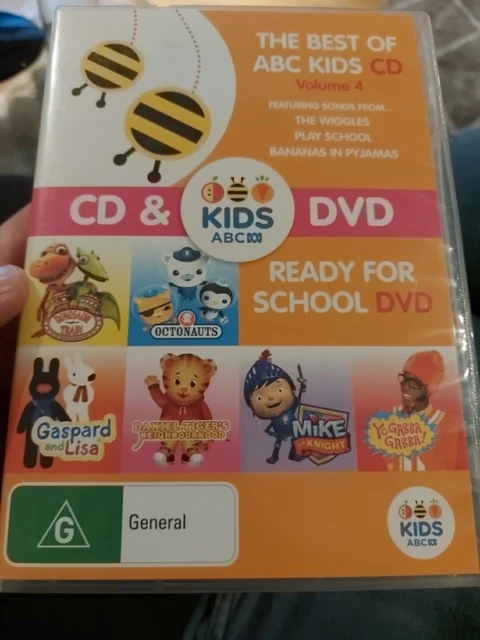 THE BEST OF ABC Kids CD Vol 4 and Ready For School DVD 2 disc set 2016 ...