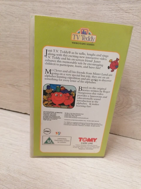 MR. MEN IN The Great Alphabet Hunt - PAL VHS Video Tape EUR 15,22 ...