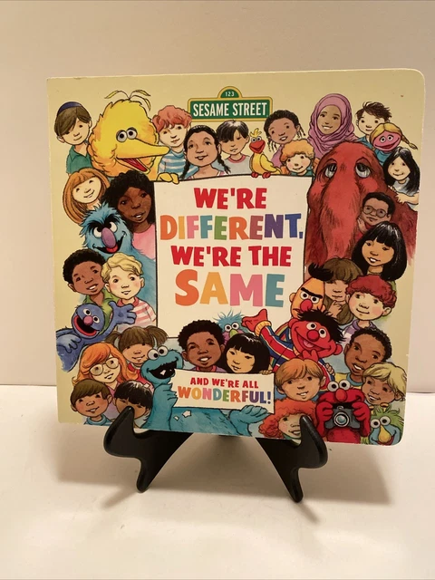 WE'RE DIFFERENT, WE'RE the Same (Sesame Street) by Bobbi Kates (2021 ...
