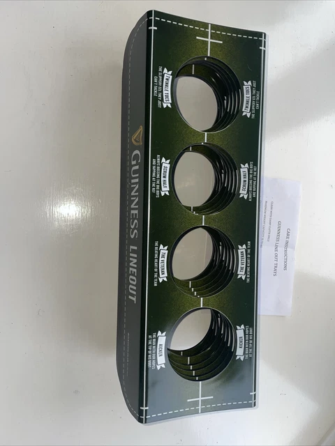 GUINNESS LINEOUT FOUR PINT CARRIER /HOLDING TRAY (8 Available) £4.99 ...