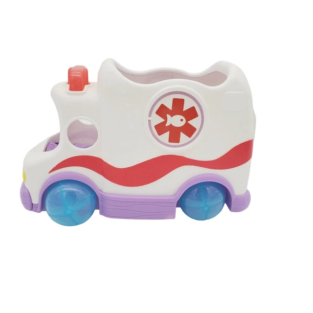 BUBBLE GUPPIES CLAMBULANCE Ambulance Toy Play Rare HTF 8" Replacement ...