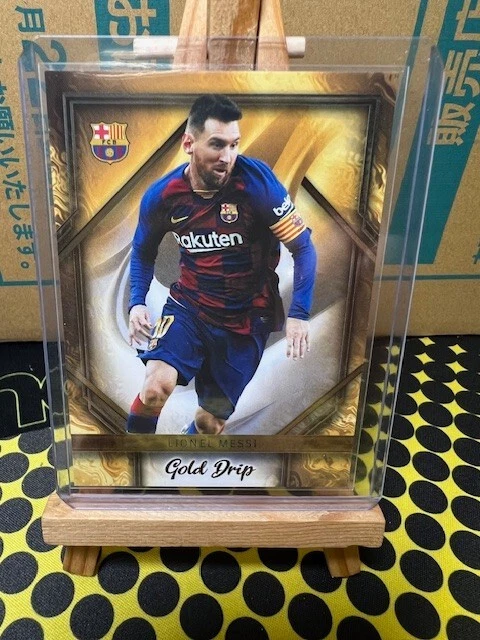 TOPPS BARCELONA TEAM Set 2023 2024 LIONEL MESSI GOLD DRIP EUR 1,00 ...