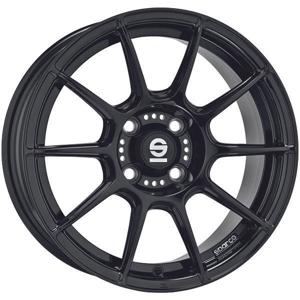 ALUFELGE SPARCO SPARCO Ff 1 Fur Nissan Pulsar 7X17 5X114.3 Gloss Black ...