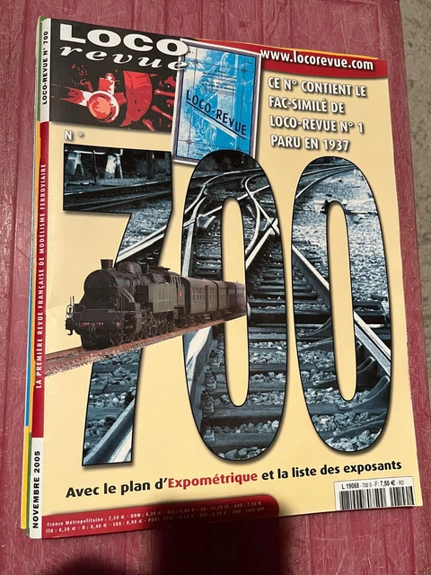 LOCO REVUE N°700 magazine ferroviaire EUR 4,00 - PicClick FR