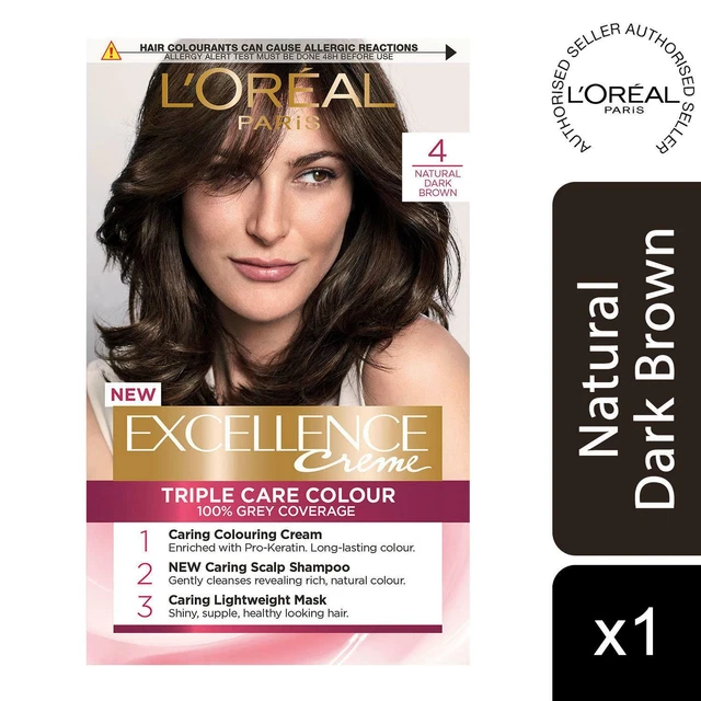 Loreal Paris Excellence Creme Permanent Hair Dye All Colours Available