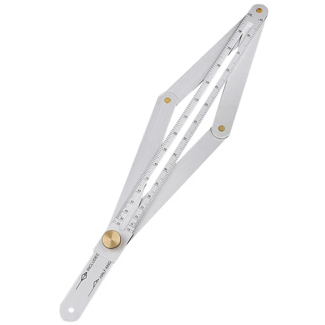 ANGLE FINDER DIAGONAL Ruler Exquisite Workmanship Protractor $18.69 ...