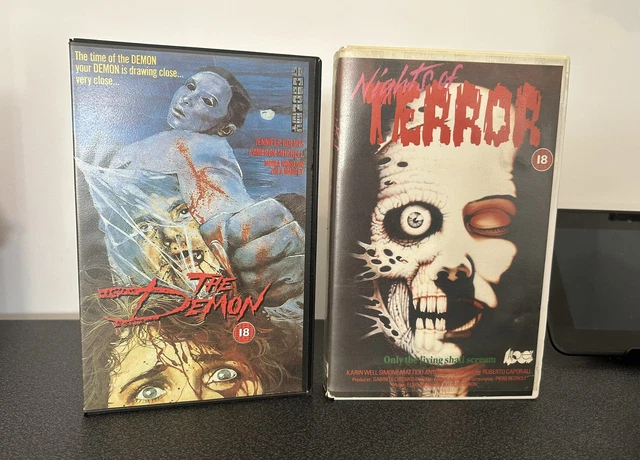 VHS R18 BIG Box Horror Rental Bundle The Demon & Night Of Terror £11.12 ...