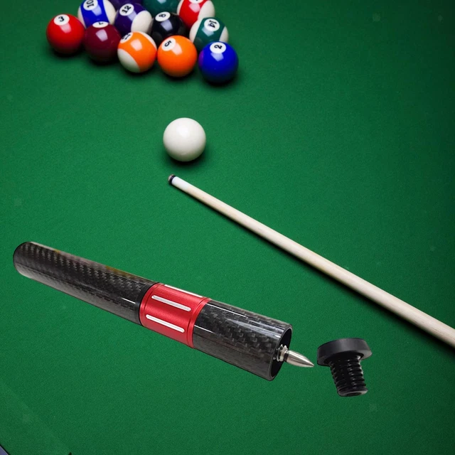 TELESCOPIC POOL CUE Extension End Extender Replacement Billiards ...