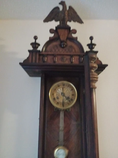 GERMAN NAZI JUNGHANS Regulator Wall Clock c.1900s £300.00 - PicClick UK