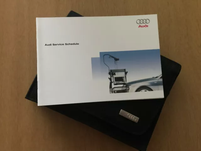 BRAND NEW AUDI Service Book Genuine Unused Covers All Models Audi A4 ...