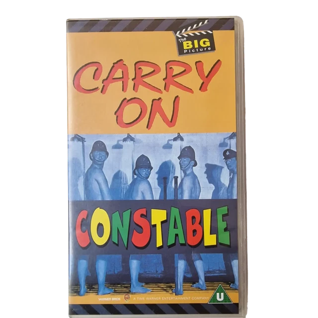 VINTAGE CARRY ON Constable Vhs Cassette Movie £9.99 - PicClick UK