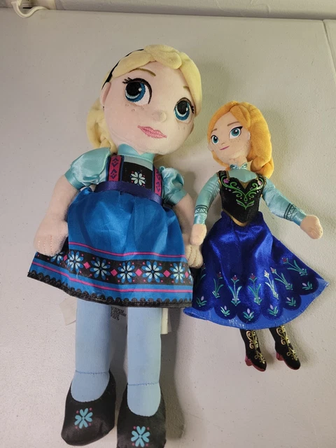 DISNEY STORE AUTHENTIC Frozen Princess Elsa Animators Collection Plush ...