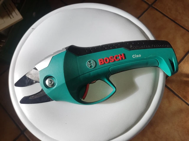 BOSCH CISO CORDLESS branch scissors garden scissors vine scissors tree ...