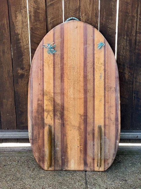 VINTAGE CASEY WOOD Belly Board Kneeboard Bodyboard Surfboard Rare $515. ...