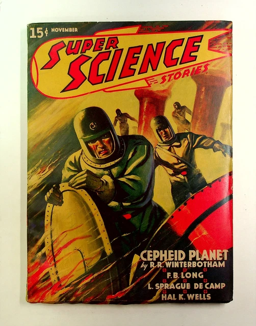 SUPER SCIENCE STORIES Pulp Nov 1940 Vol. 2 #1 FN £53.89 - PicClick UK