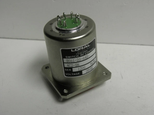 LORAL RF COASSIALE Interruttore 8061-D0-A4D-4C2-SN EUR 84,20 - PicClick IT