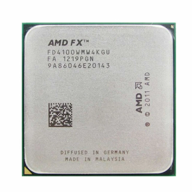 AMD FX 4100 CPU 3.6 GHz FD4100WMW4KGU Socket AM3+ Processor $27.63 - PicClick AU