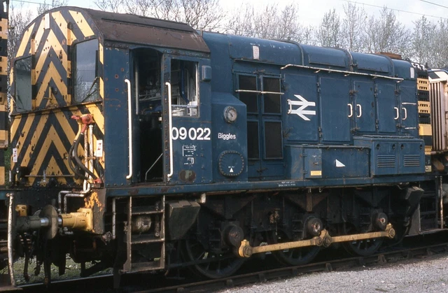 COLOUR SLIDE, CLASS 09, 09022, BR blue livery, Allerton, 1997 £1.25 ...
