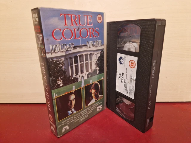 TRUE COLORS - John Cusack - James Spader - PAL VHS Video Tape (A297) £4 ...