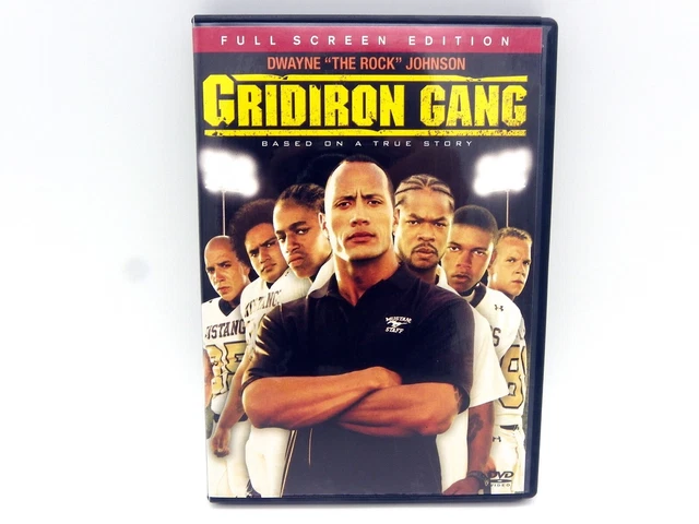 GRIDIRON GANG DVD 2007 Dwayne The Rock Johnson Canadian Bilingual ...